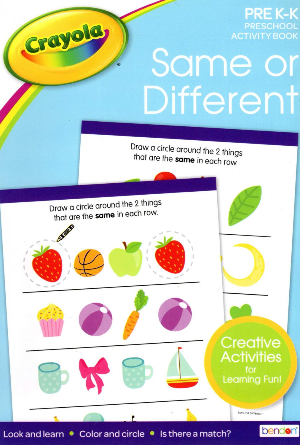 Crayola - Same or Different - Pre K-K Preschool Learning Educational ...