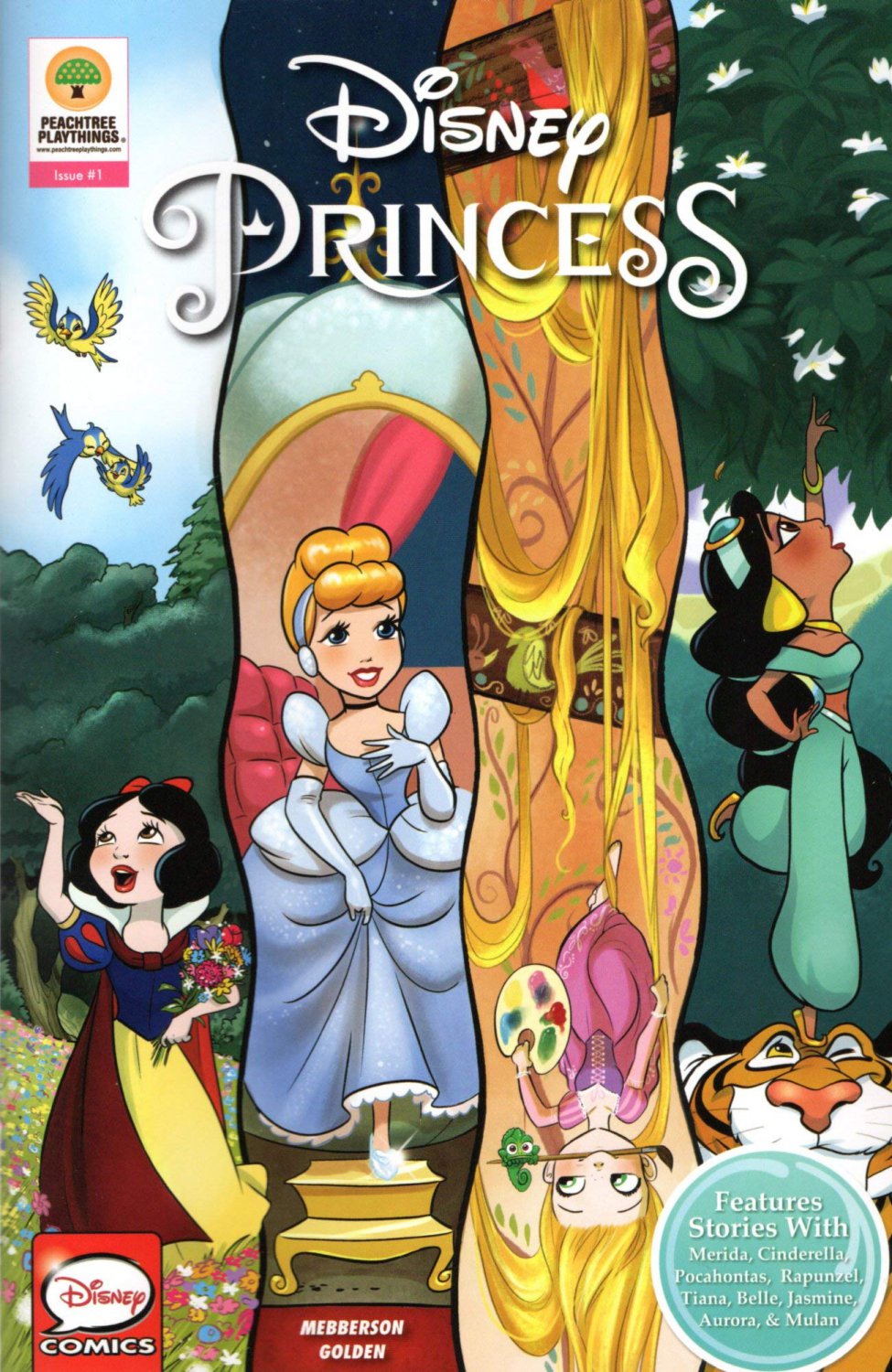 Disney Princess Comic Book - Issue 1&2 (Set of 2 Books)