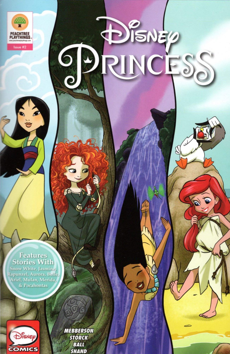 Disney Princess Comic Book - Issue 1&2 (Set of 2 Books)