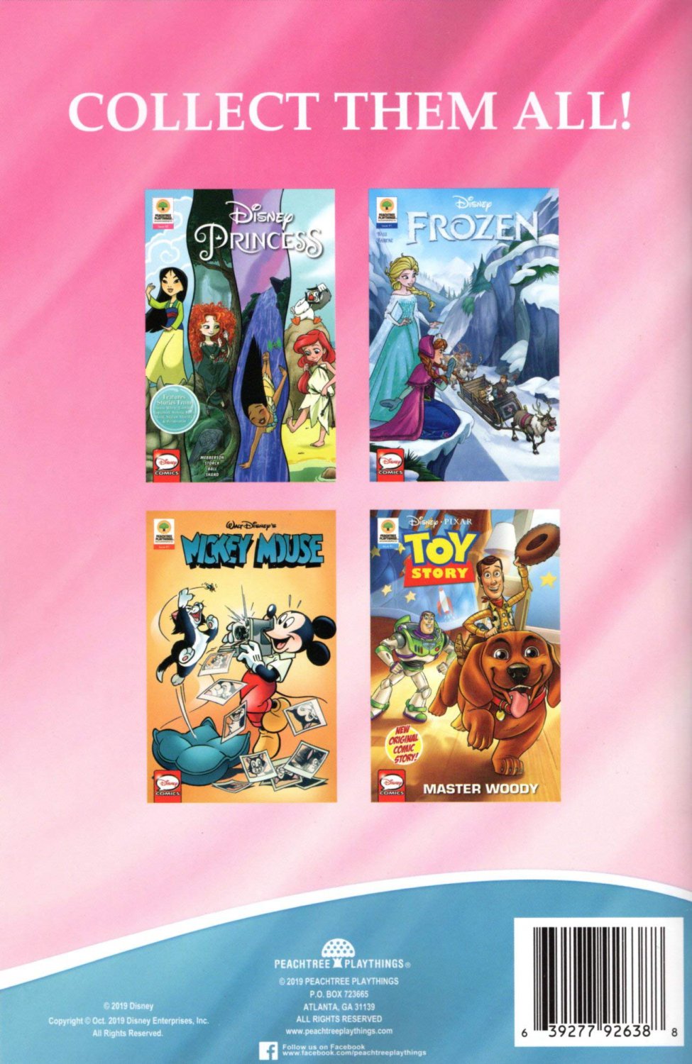 Disney Princess Comic Book - Issue 1&2 (Set of 2 Books)