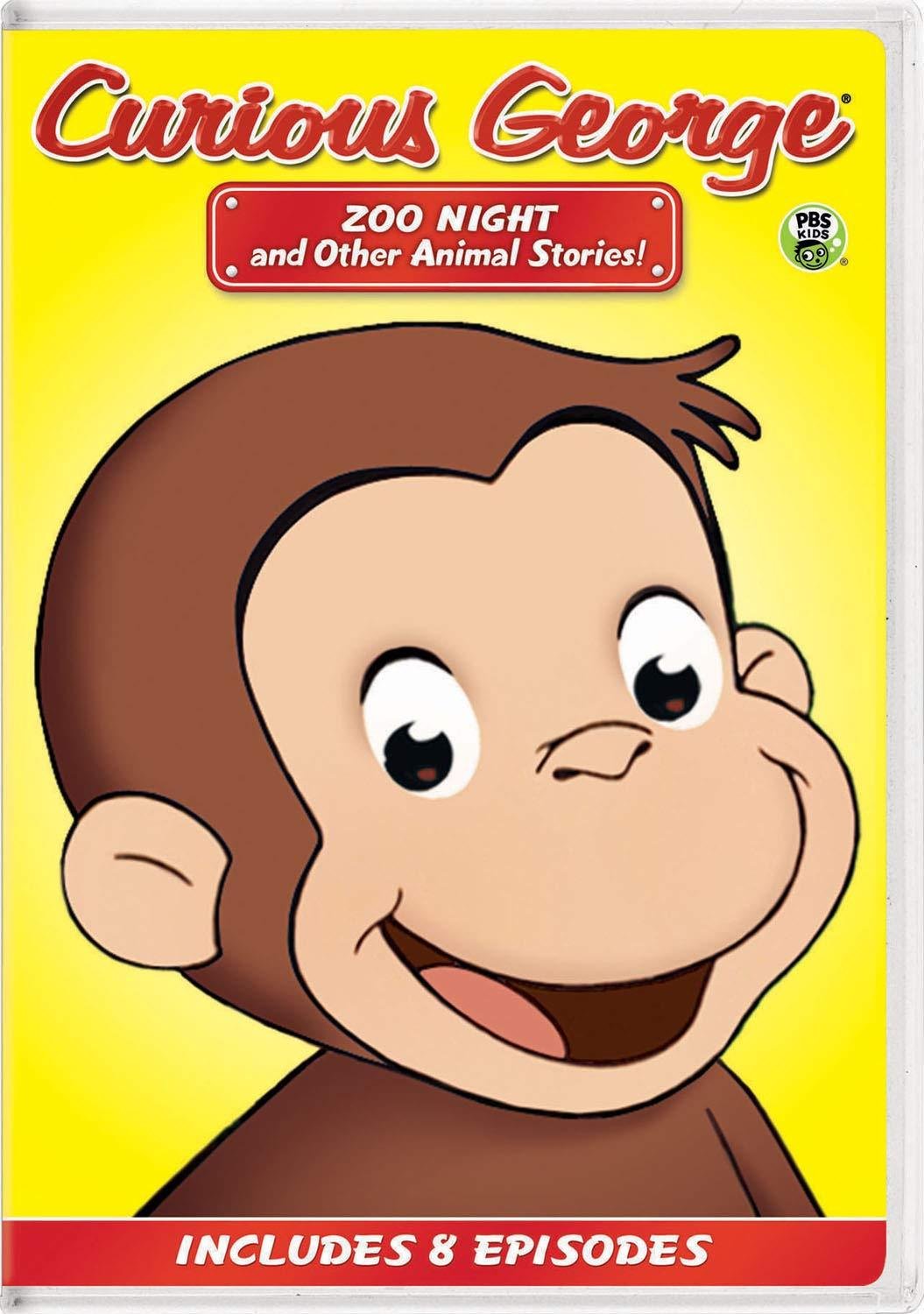 Cartoon collection - Curious George DVD - (SET of 8) Cartoon collection - Curious George DVD - (SET of 8)
