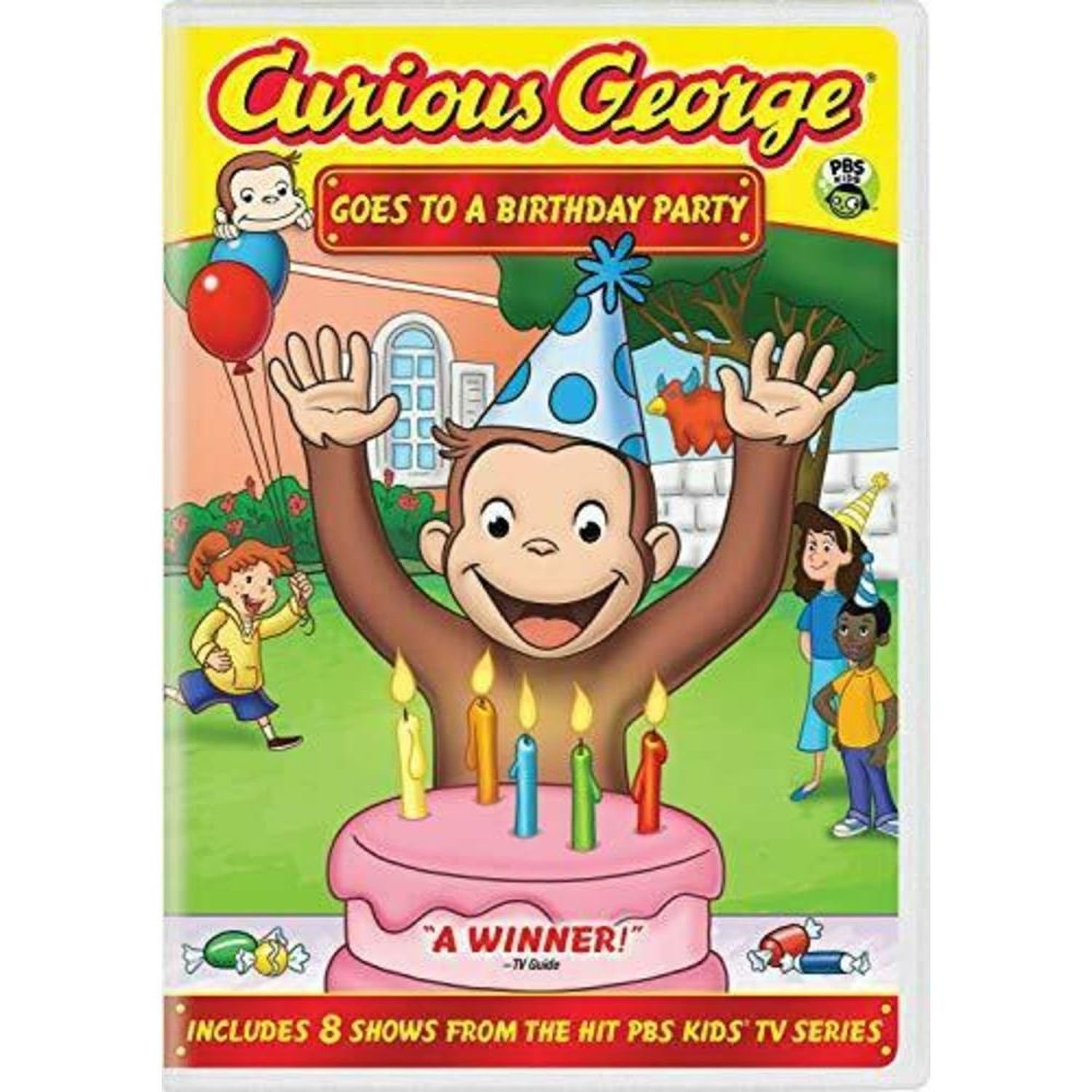 Cartoon collection - Curious George DVD - (SET of 8) Cartoon collection - Curious George DVD - (SET of 8)