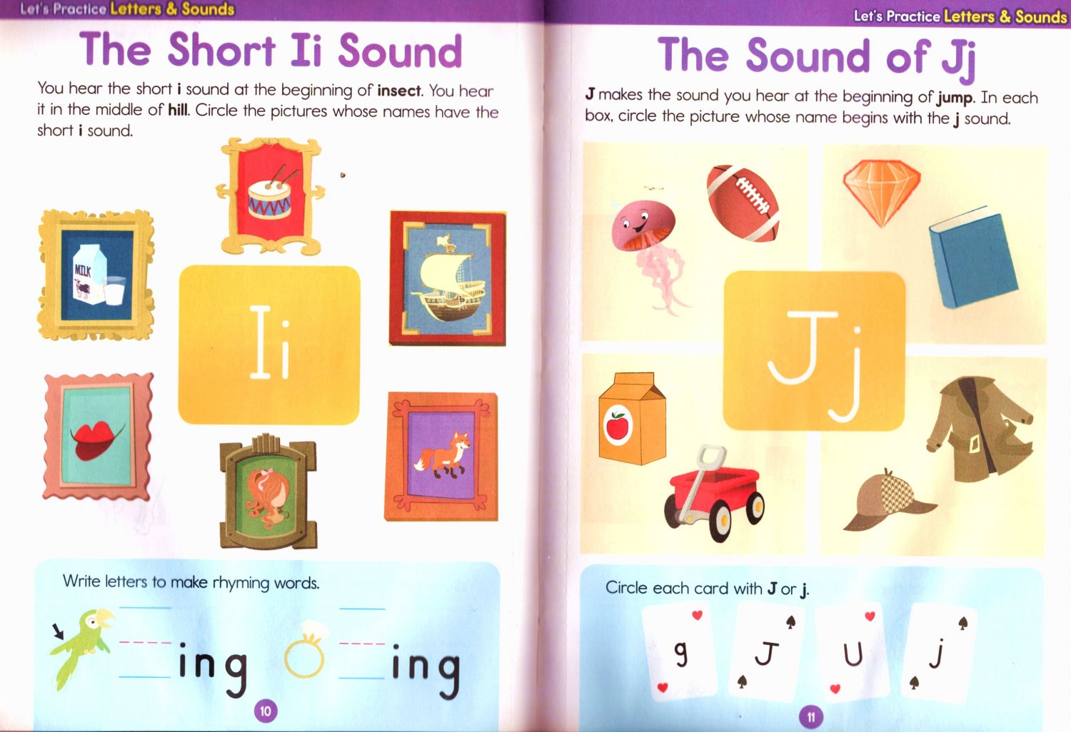 let's Practice - Letters & Sounds - Educational Workbooks