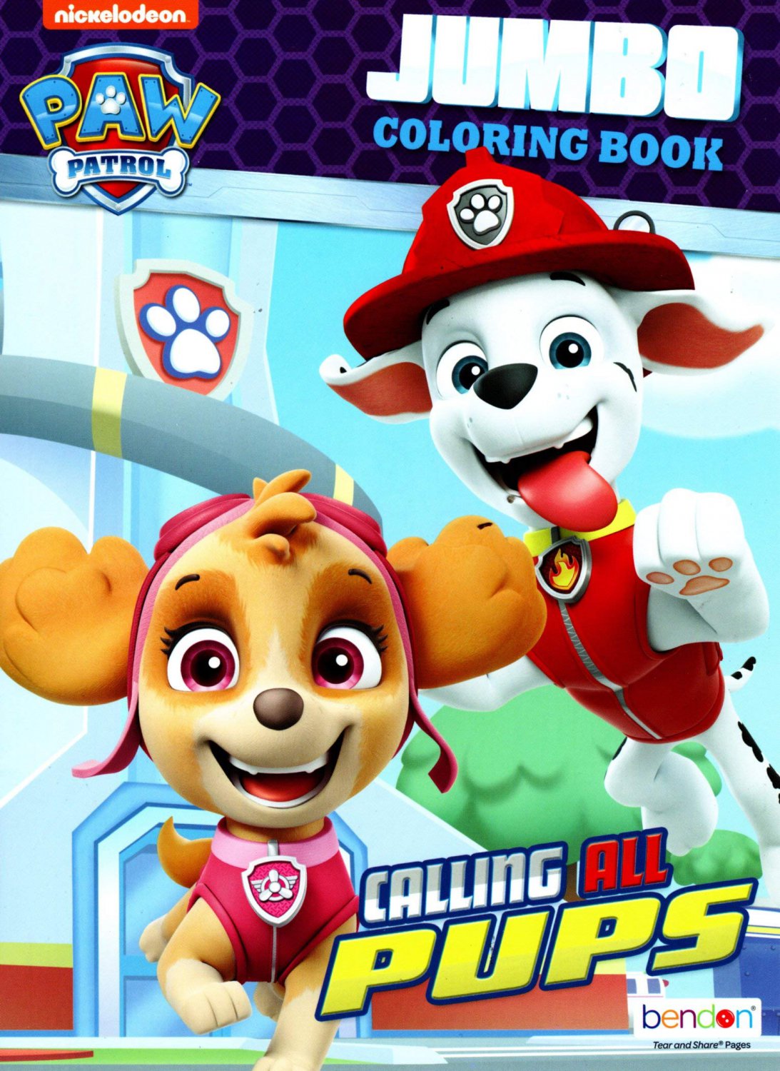 Paw Patrol - Jumbo Coloring & Activity Book - Calling All Pups