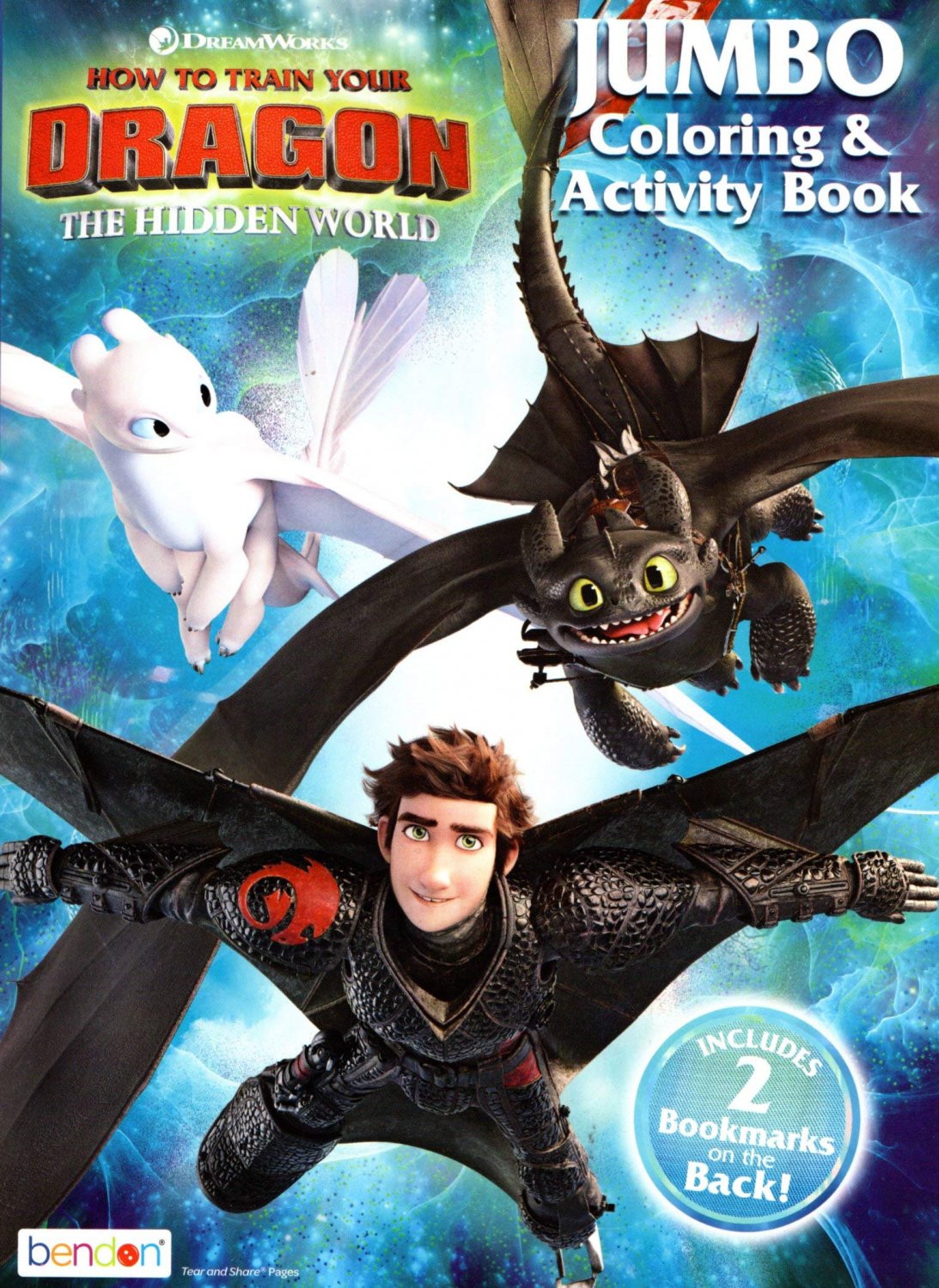 How to Train Your Dragon - Jumbo Coloring & Activity Book - The Hidden ...
