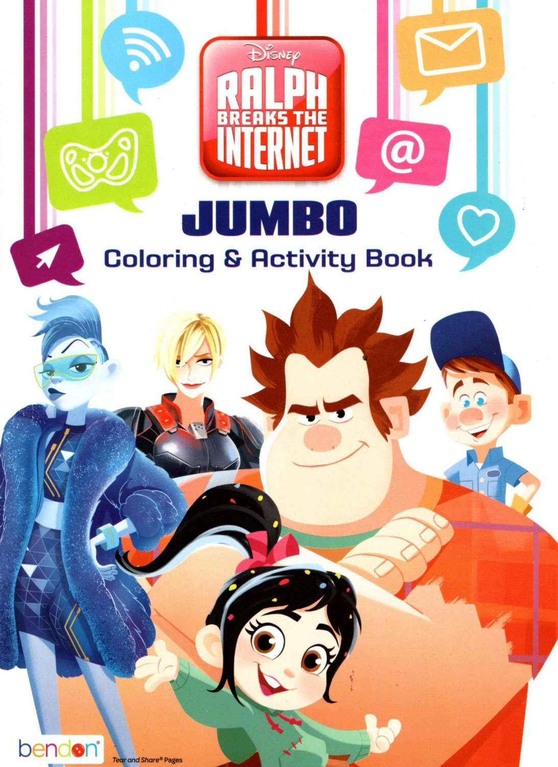 Disney Ralph Breaks the Internet - Jumbo Coloring & Activity Book