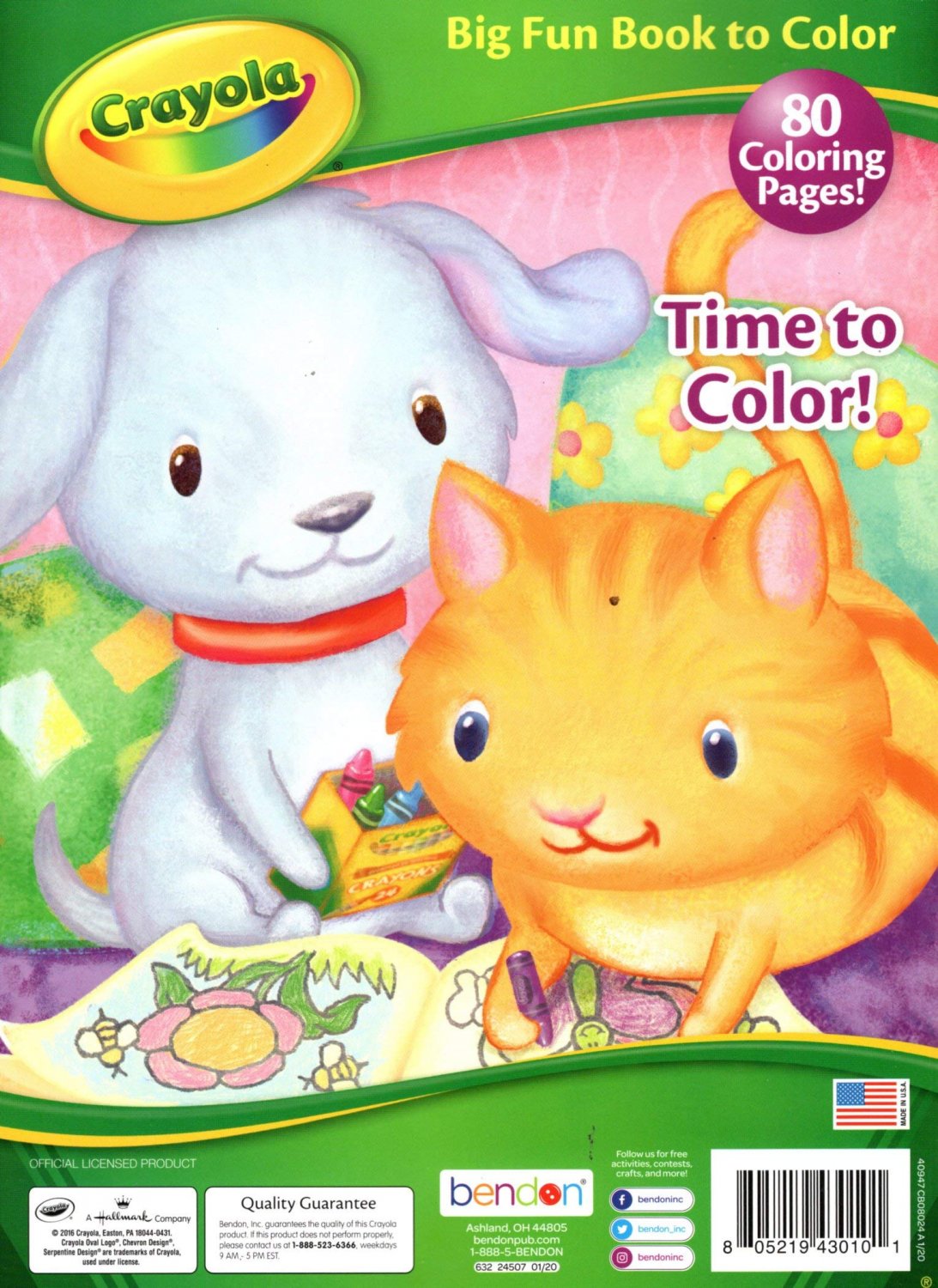 Crayola - Big Fun Book to Color - Time to Color