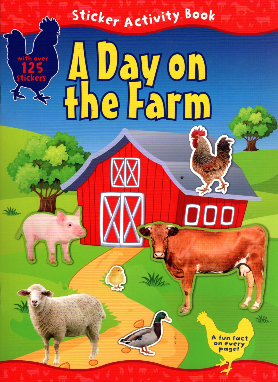 Sticker Activity Book - with Over 125 Stickers - (Set of 4 Books)