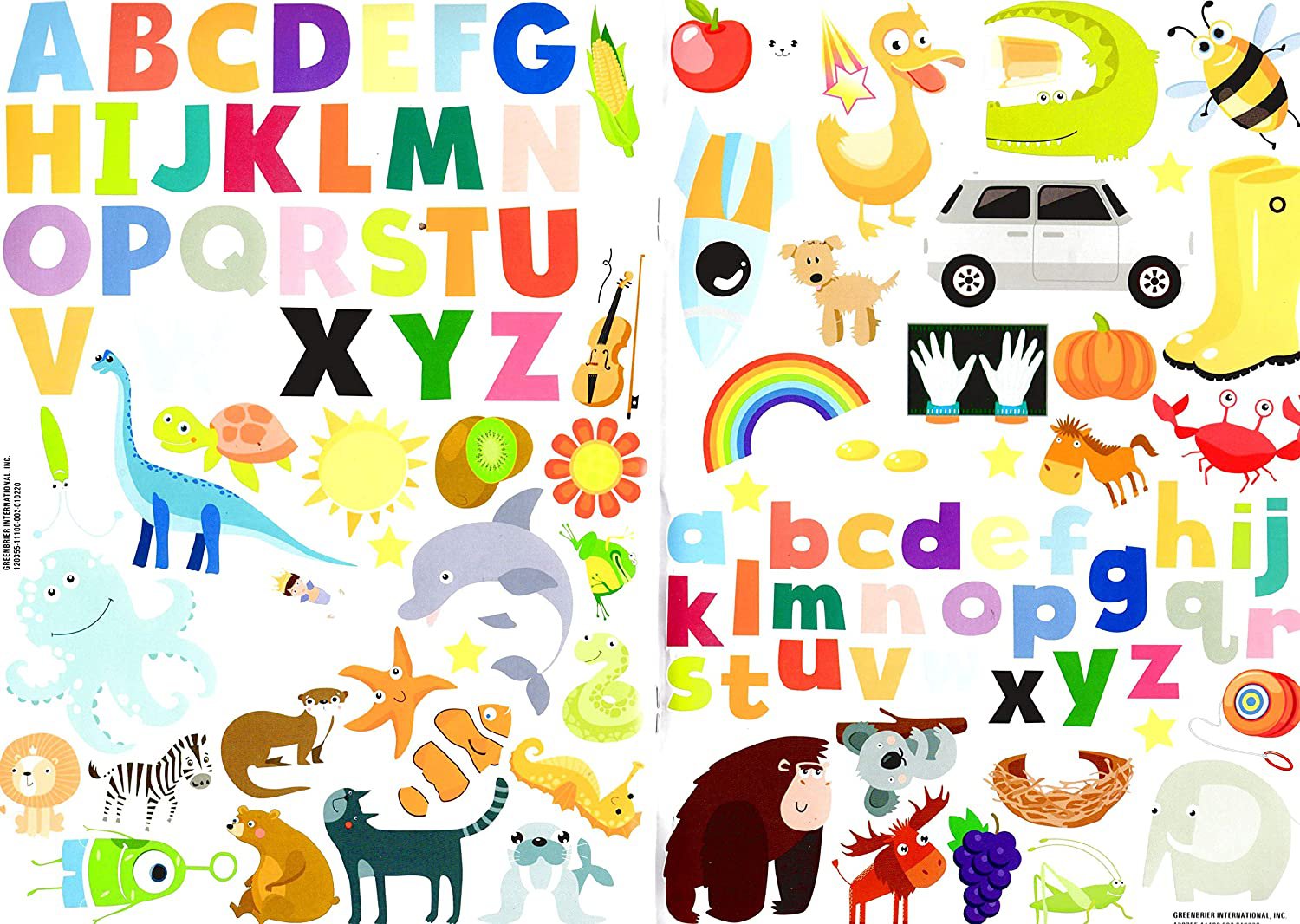 Stick-to Learning - The Alphabet - Sticker Book