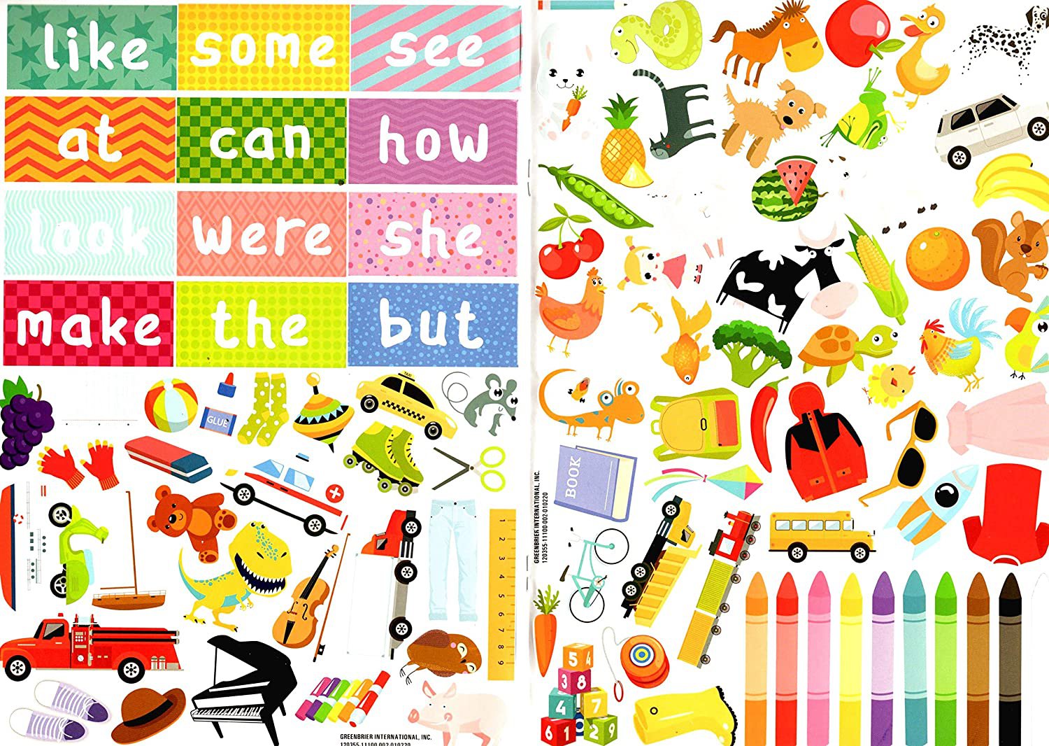 Stick-to Learning - Sticker Book - (Set of 4 Books)