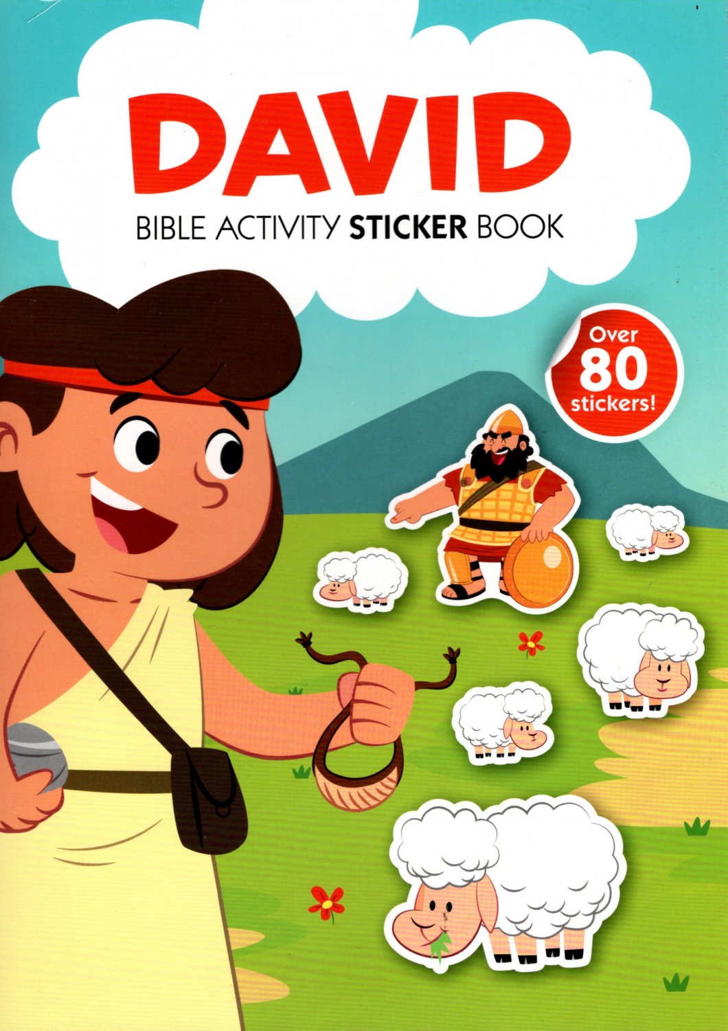 Bible Activity David Sticker Book Over 80 Stickers