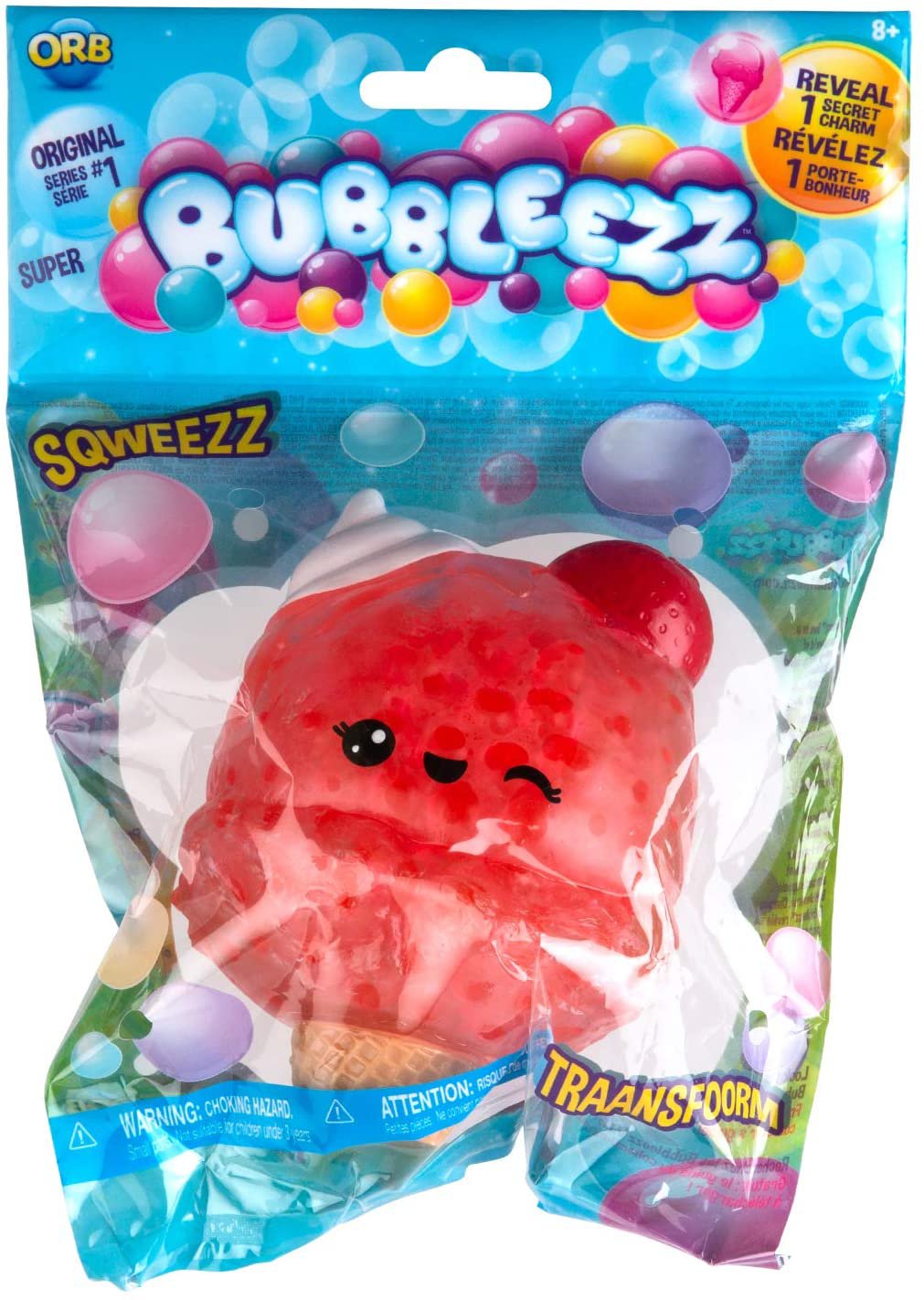 Orb 35586 Bubbleezz Super Squezze Figure Irene Ice Cream