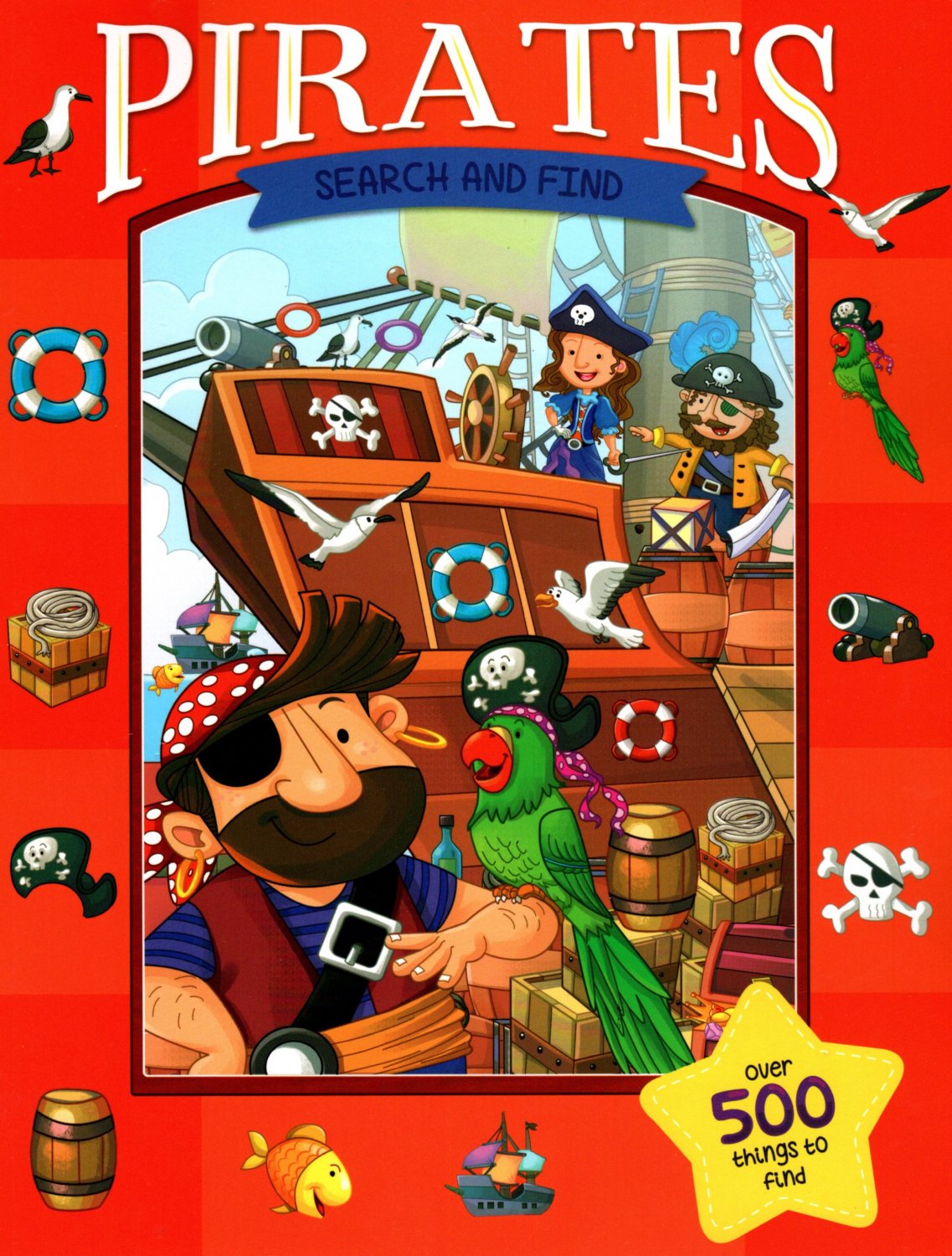 Pirates - Search and Find Book - Over 500 things to Find