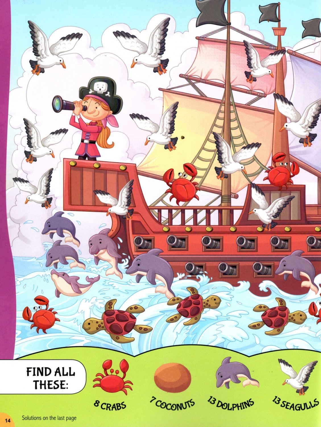 Pirates - Search and Find Book - Over 500 things to Find