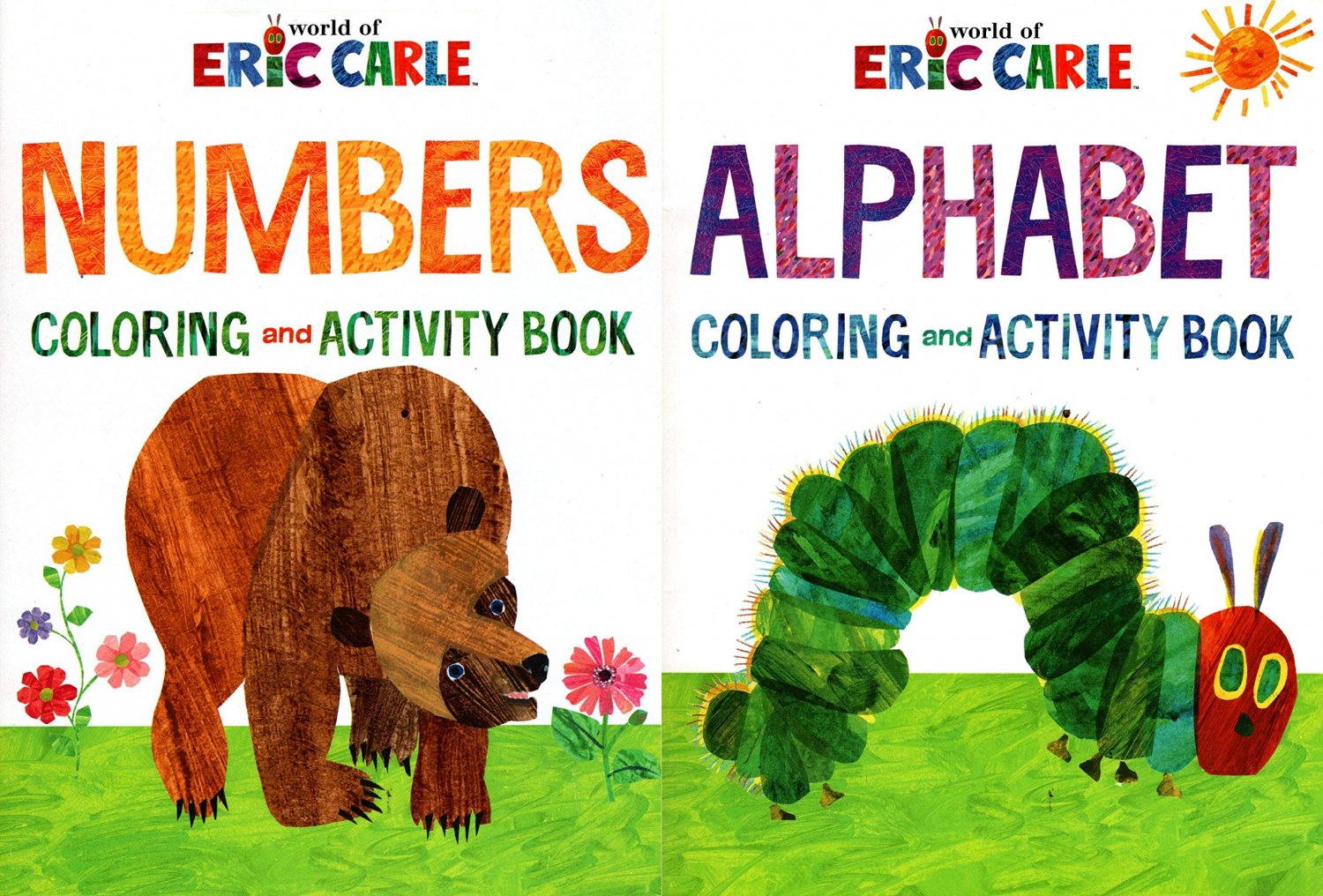 World of Eric Carle - Numbers. Alphabet - Coloring & Activity ...