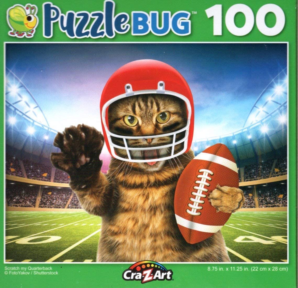 Scratch My Quarterback - Puzzlebug - 100 Piece Jigsaw Puzzle