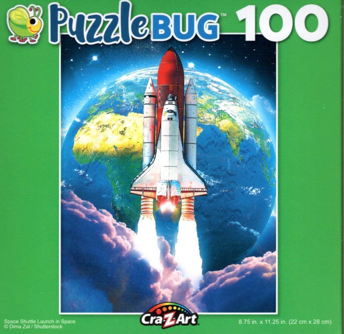 Space Shuttle Launch in Space - Puzzlebug - 100 Piece Jigsaw Puzzle
