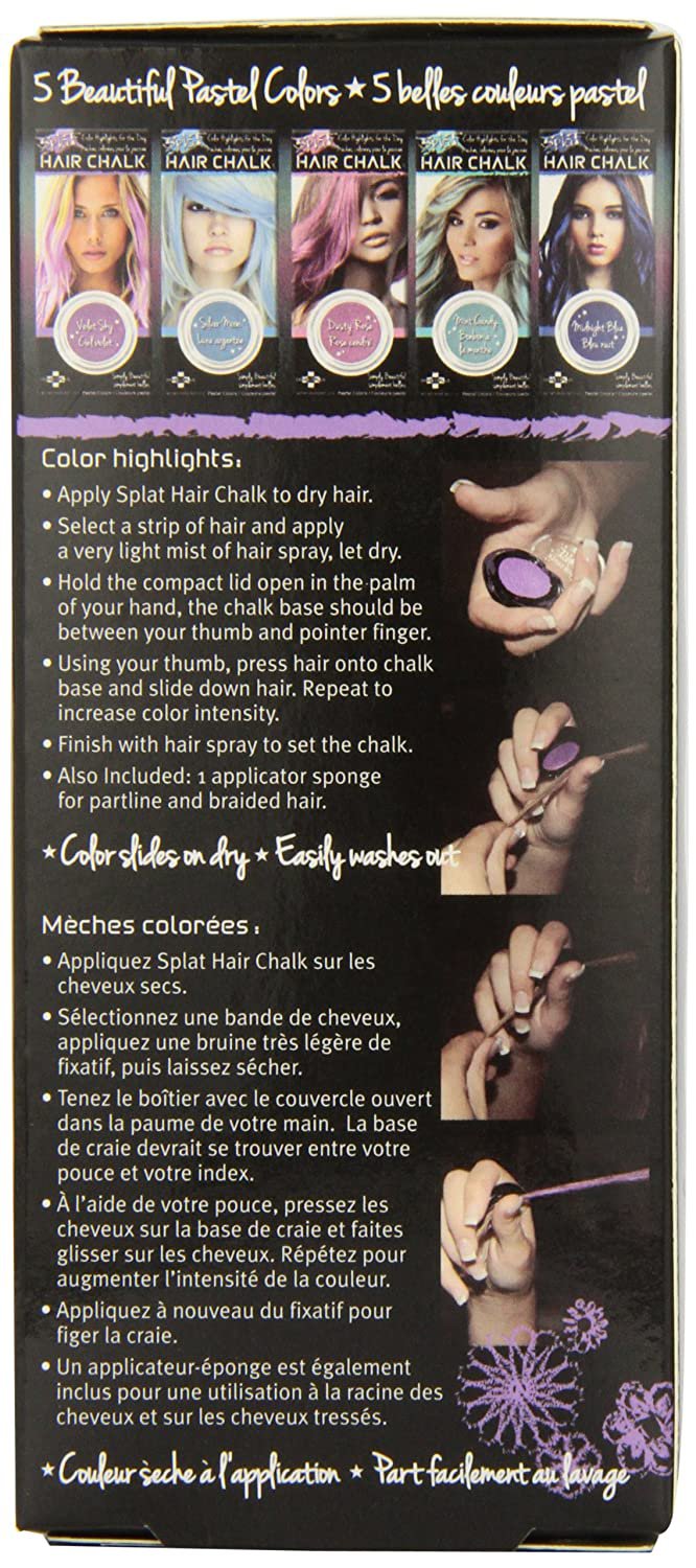 SPLAT Hair Chalk, Violet Sky