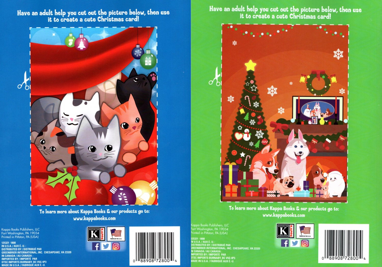 Christmas Edition Holiday Jumbo Coloring and Activity Book ~ (Set of 2 ...