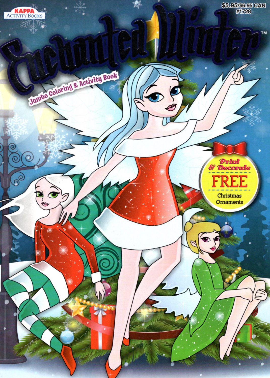 Kappa Books Christmas Edition Holiday Jumbo Coloring and Activity Book ...