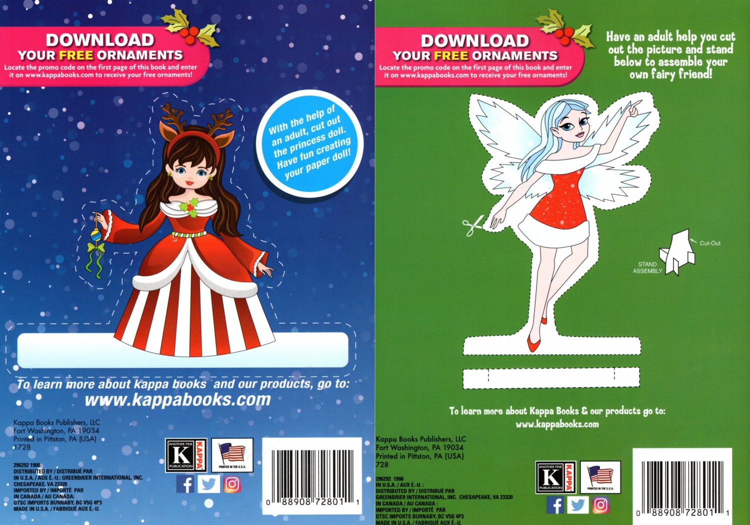 Christmas Edition Holiday Jumbo Coloring and Activity Book - (Set of 2 ...