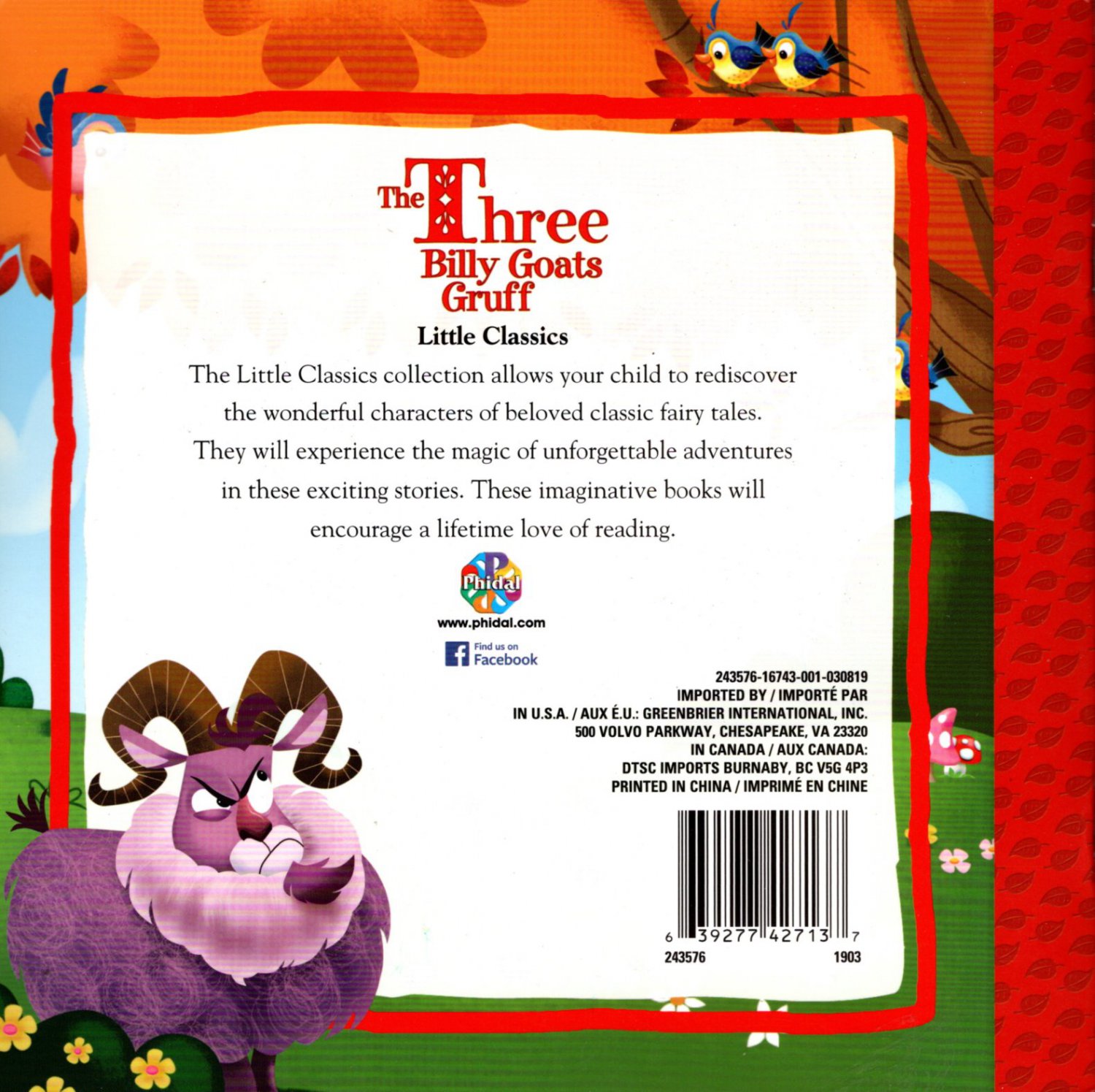 The Three Billy Goats Gruff - The Little Classics collection - Classic ...