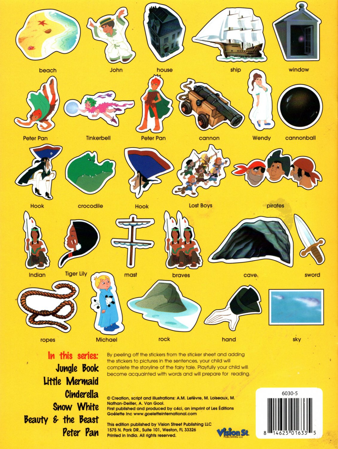 Peter Pan - Sticker Fun - Sticker Activity Book with 75 Stickers