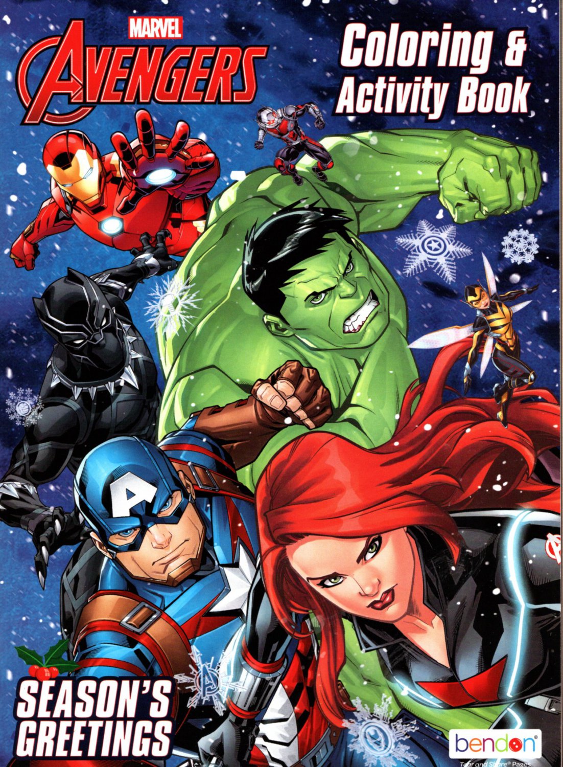 Marvel Avengers - Edition Holiday - Coloring & Activity Book - Seasons ...