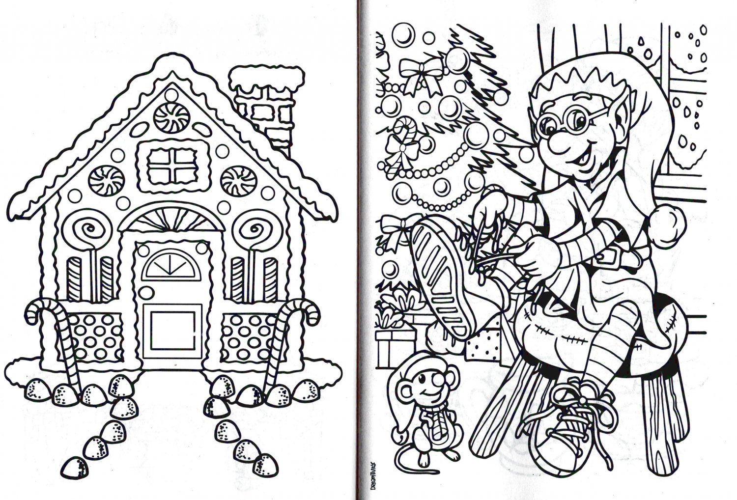 Colortivity - Christmas Holiday - Coloring and Activity Book ...
