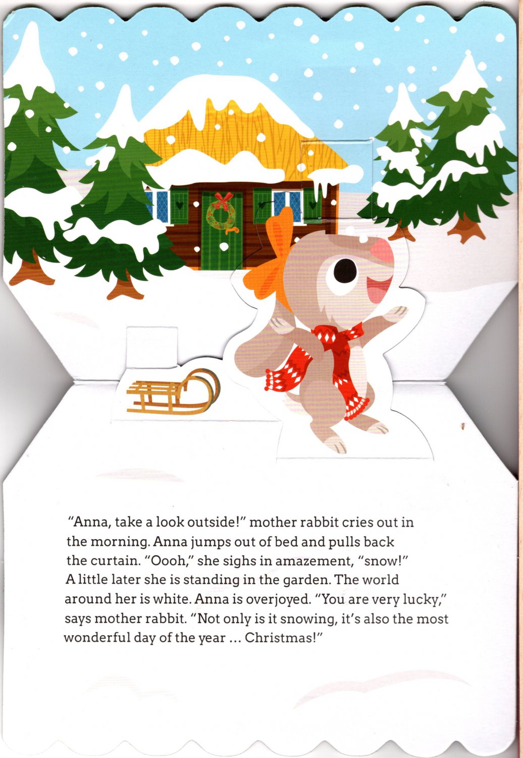 Christmas Holiday - Children Pop-Up Board Books - (Set of 4 Books)