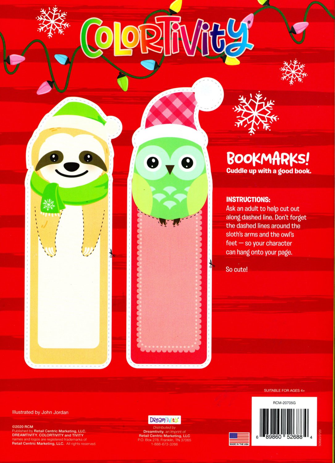Colortivity - Christmas Holiday - Coloring and Activity Book ~ Slow Ho! Ho!