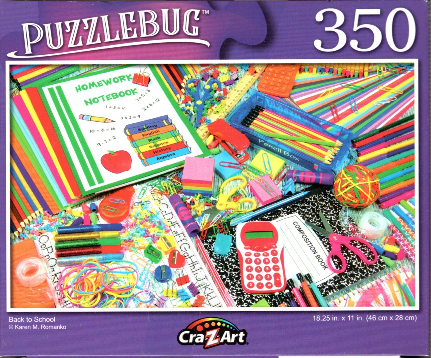 Back to School - 350 Pieces Jigsaw Puzzle