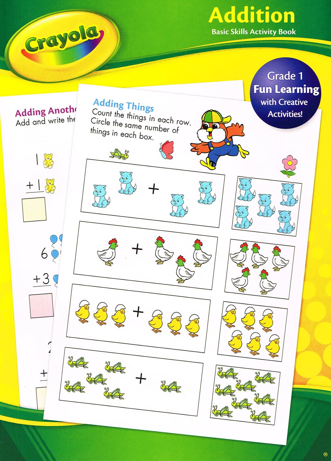 Crayola Addition, Beginning Sounds, Rhyme Time, & Shapes, Basic Skills ...