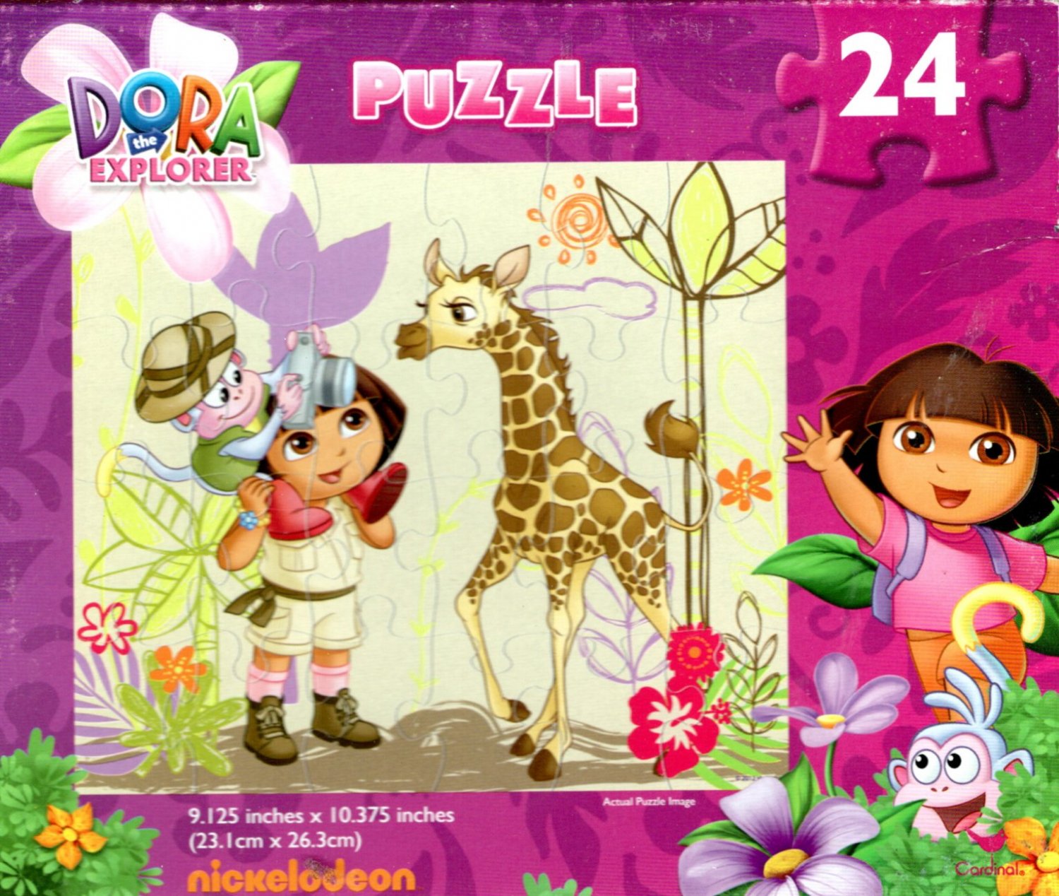 Dora the Explorer - 24 Pieces Jigsaw Puzzle - v7