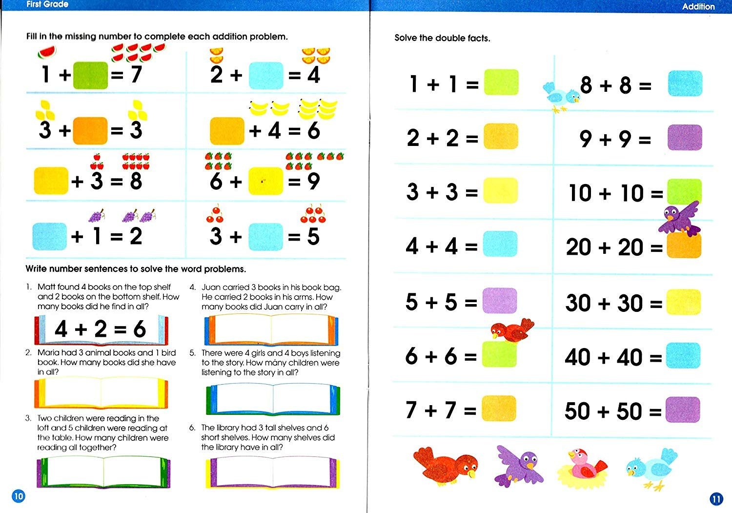 First Grade Educational Workbooks - Good Grades - Spelling, Phonics ...
