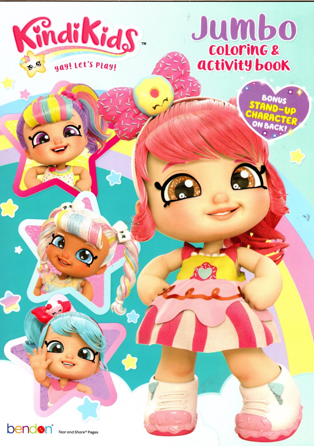 KindiKids - Jumbo Coloring & Activity Book