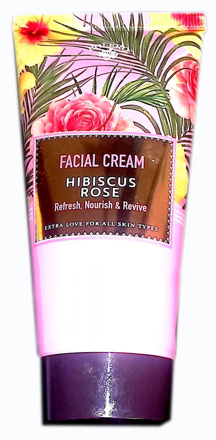 Facial Cream Hibiscus Rose Refresh, Nourish & Revive 3fl oz