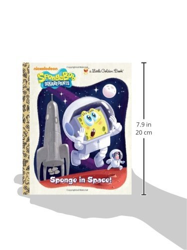 Sponge in Space! (SpongeBob SquarePants) (Little Golden Book)
