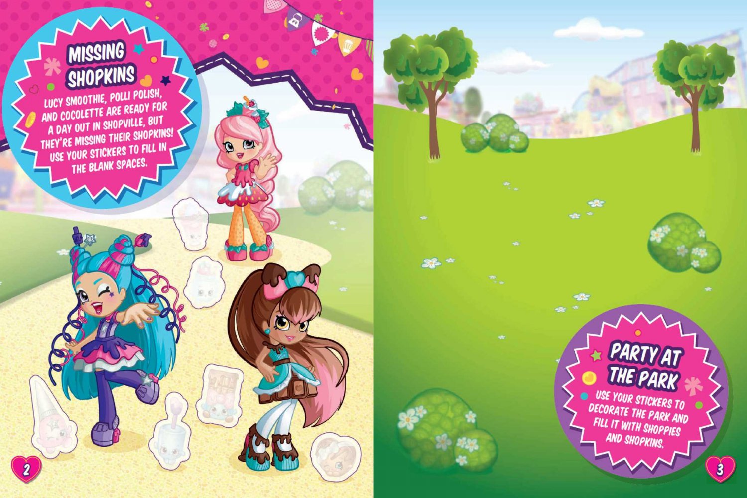 Shoppies Join Our Squad: Sticker Scenes (Shopkins: Shoppies) – Sticker Book