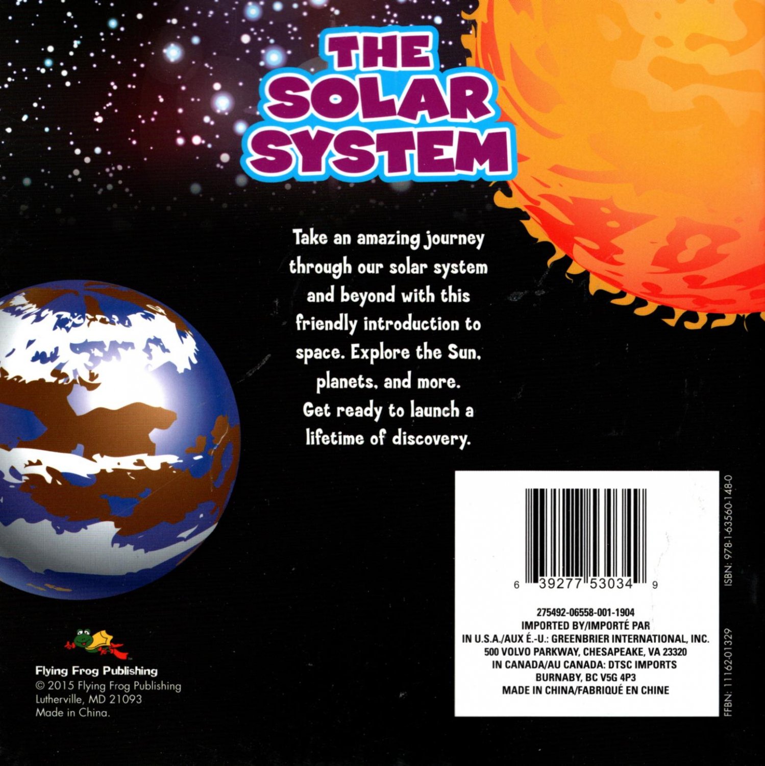 The Solar System - Children's Soft Cover Fun Facts Book