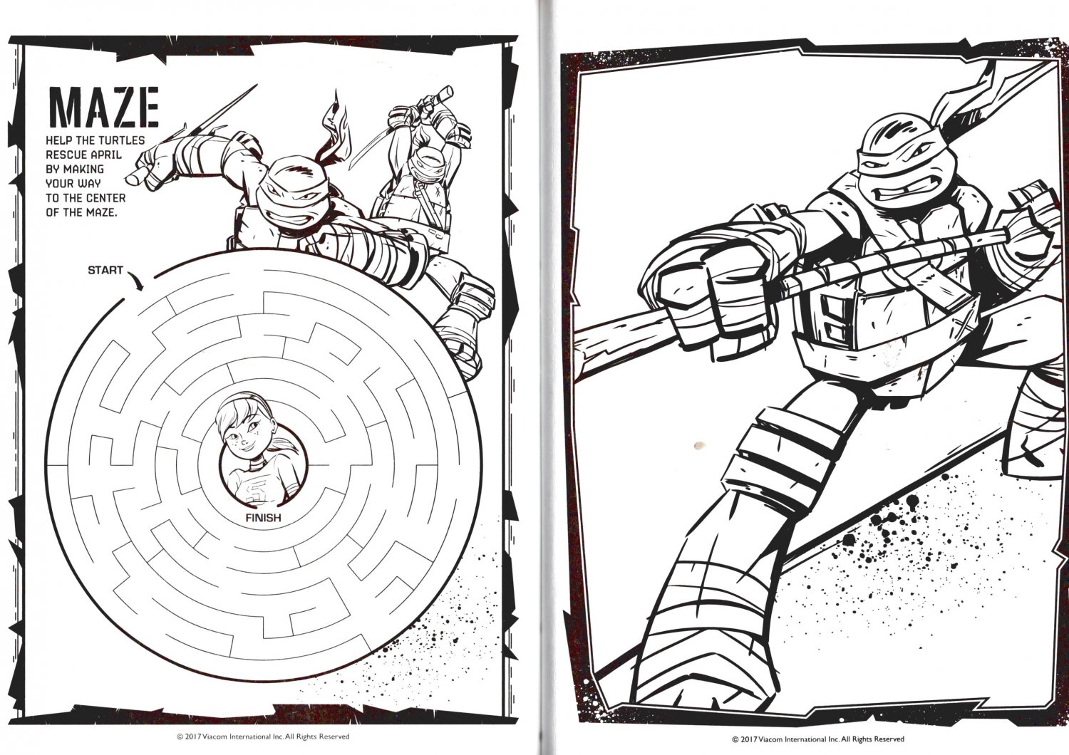 Nickelodeon Teenage Mutant Ninja Turtles - Coloring & Activity Books We ...