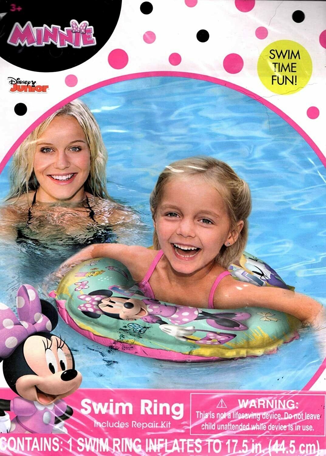 What Kids Want Disney Junior - Minnie Swim Goggles + Swim Ring (Set of 2)