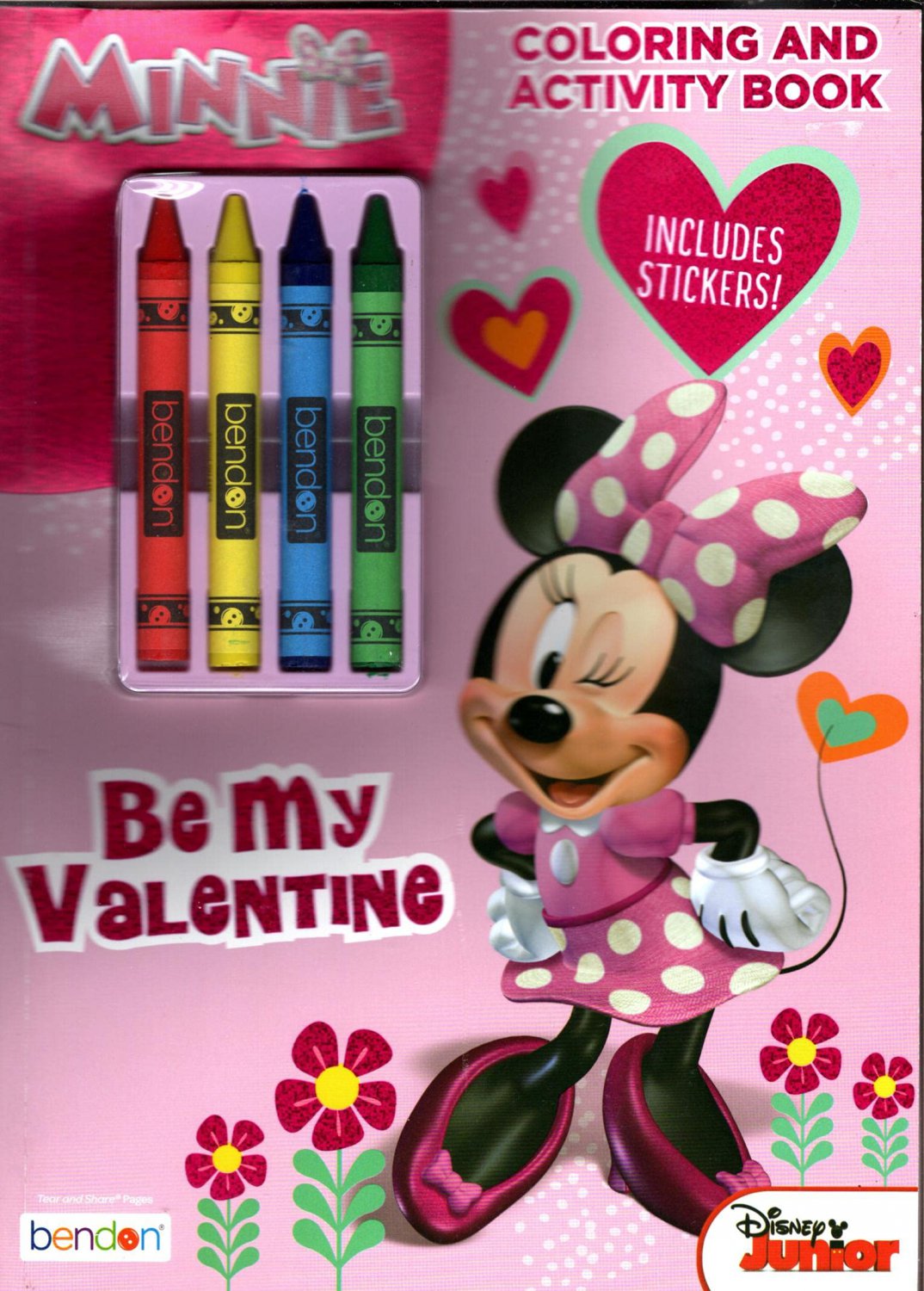 Disney Junior Minnie - Be My Valentine - Coloring & Activity Book with ...