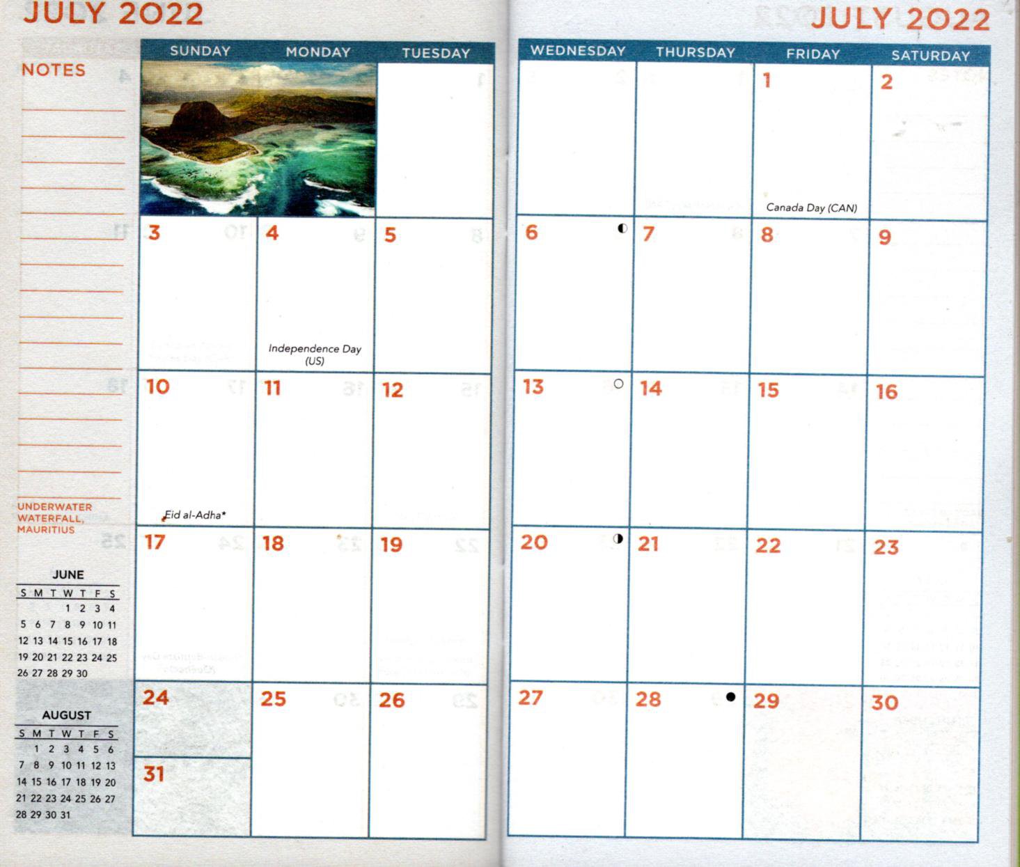 Amazing Planet 2022 - 2023 2 Year Pocket Planner / Calendar / Organizer ...