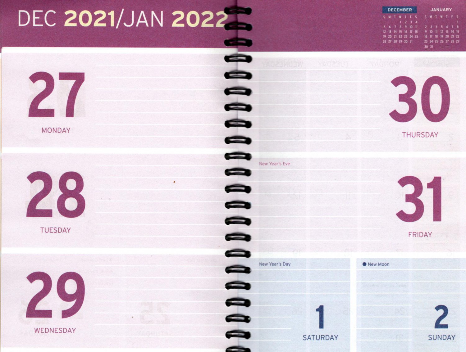 2021 - 2022 Student Academic Planner Calendar - (Spiral Bound) + 100 ...