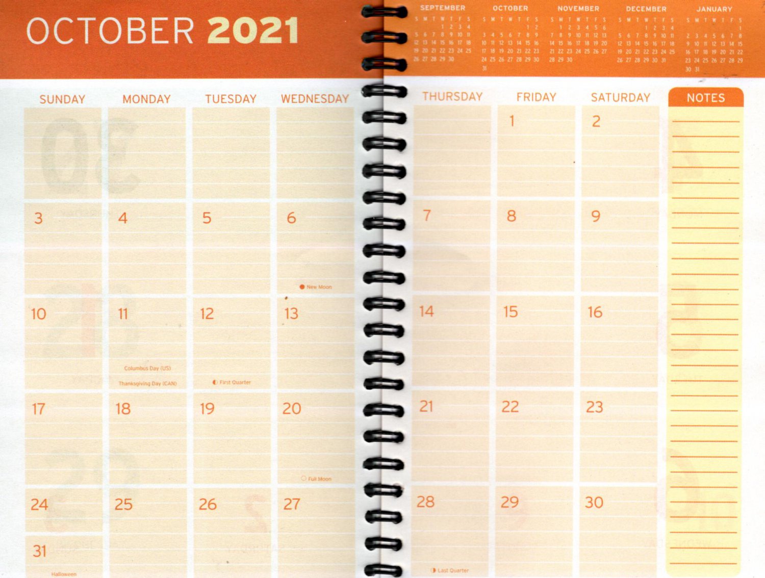 2021 - 2022 Student Academic Planner Calendar - (Spiral Bound) + 100 ...