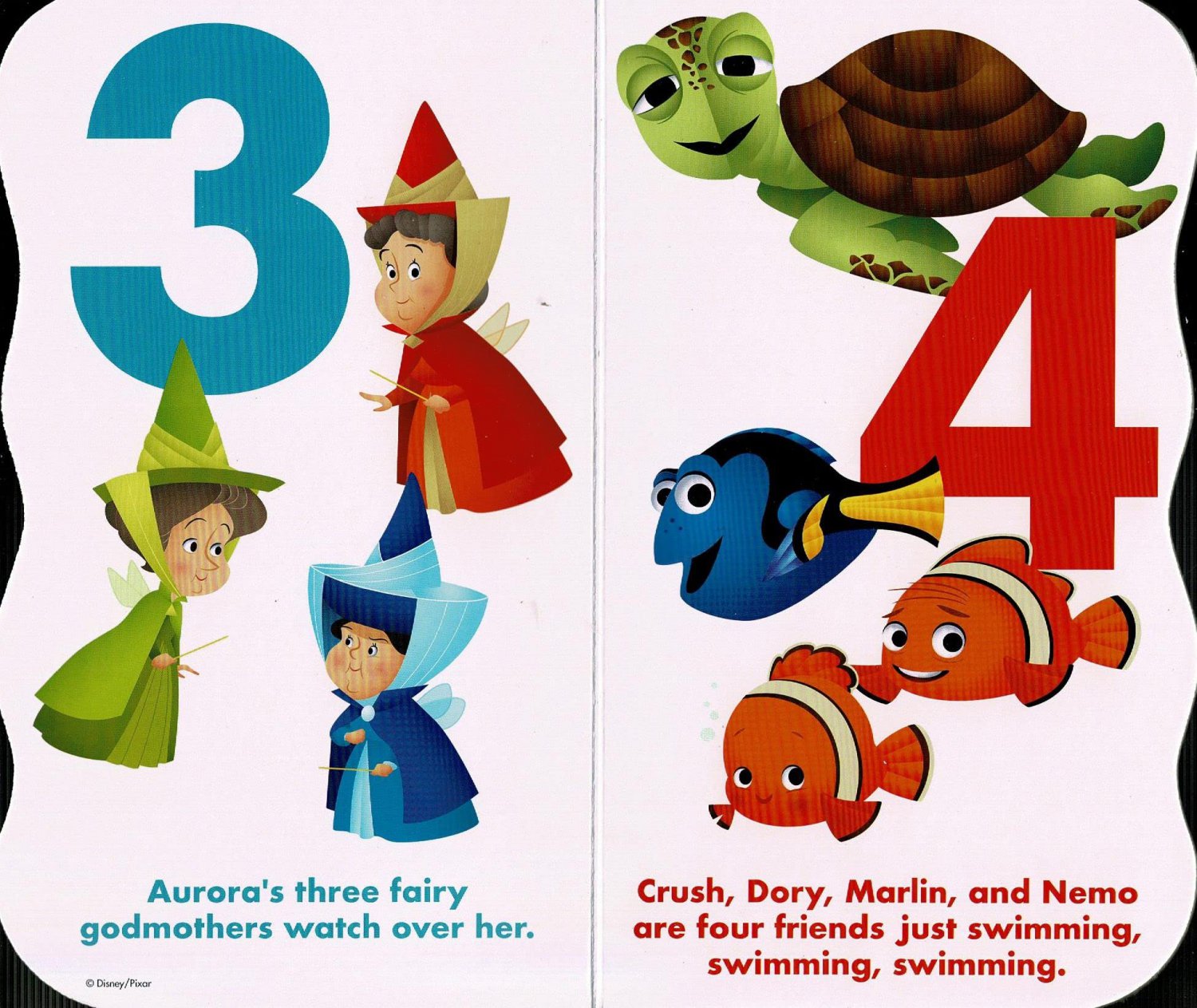 Disney Baby - My First Alphabet & Numbers Books - Children's Board Book ...