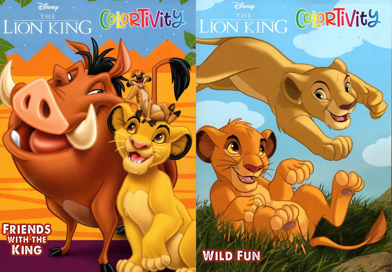 Disney The Lion King - Coloring & Activity Book - Wild Fun & Friends ...