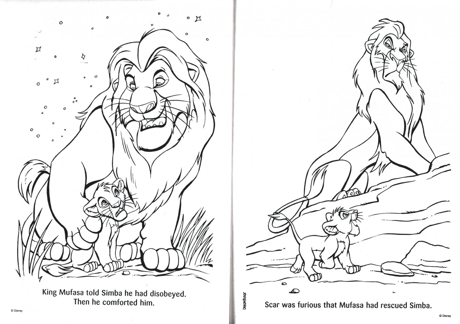 Disney The Lion King - Coloring & Activity Book - Wild Fun & Friends ...