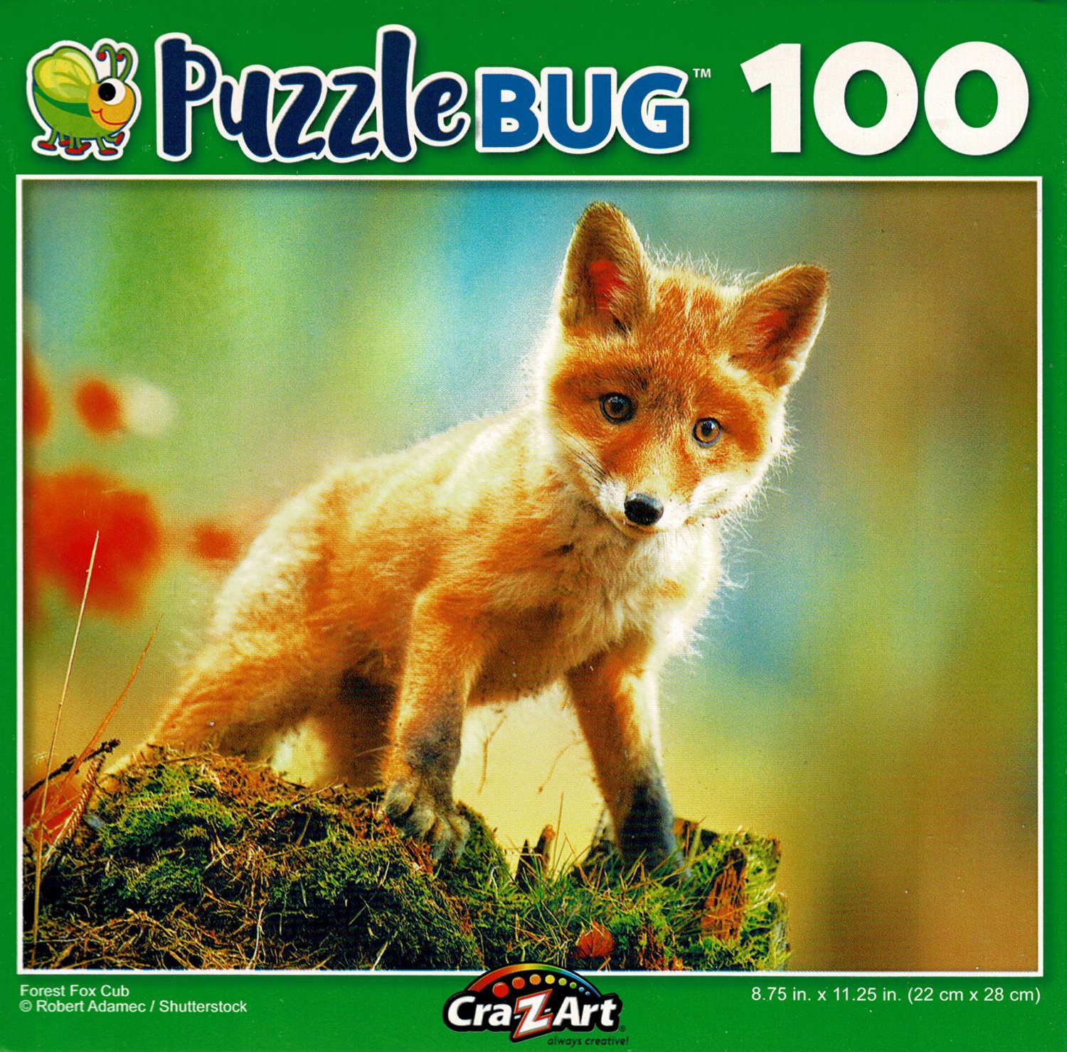 Puzzlebug Forest Fox Cub - 100 Pieces Jigsaw Puzzle
